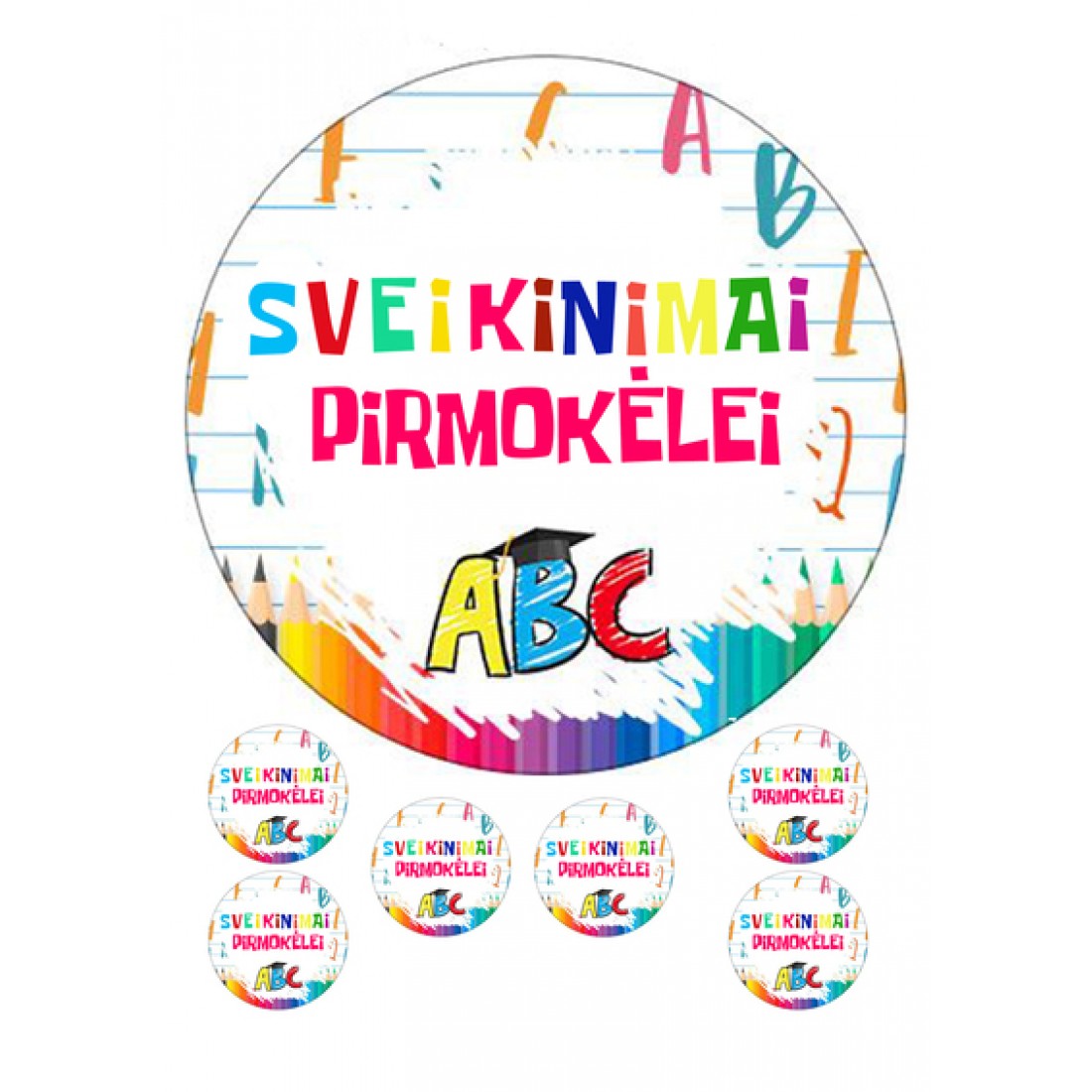 Valgomas paveiksliukas Pirmokėlei