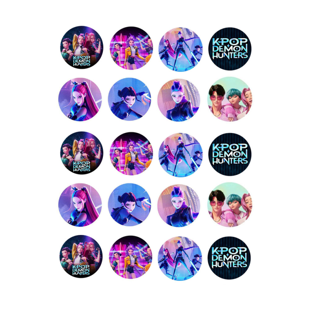 Valgomas paveiksliukas ''K-POP Demon Hunters 4cm''